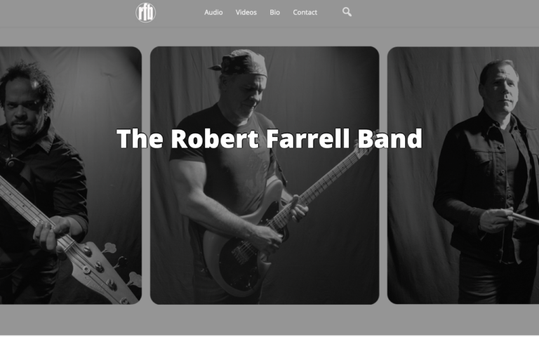 New Robert Farrell Band Web Site – Andrew Lamarche: Live and Studio ...
